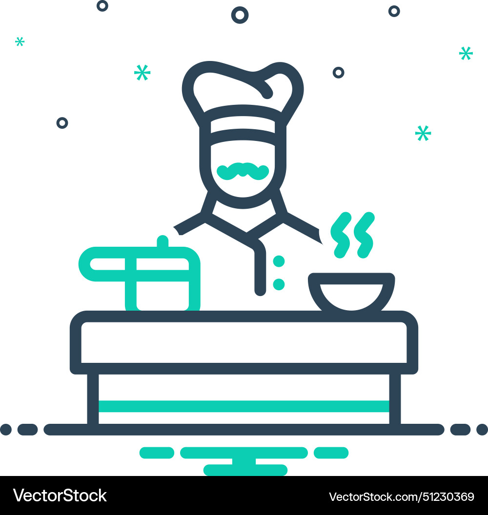 Cook Royalty Free Vector Image - VectorStock