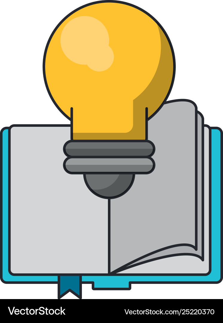 Knowledge education concept cartoon Royalty Free Vector