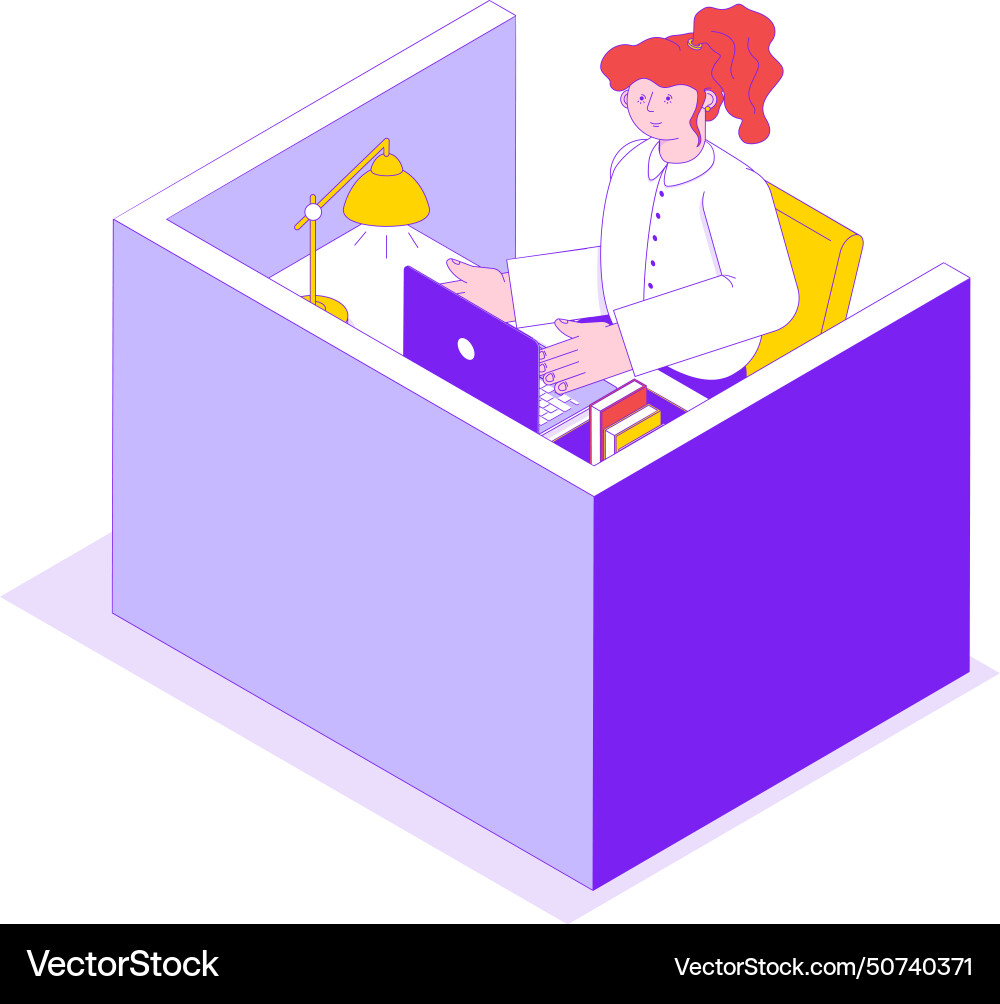 Office worker icon Royalty Free Vector Image - VectorStock