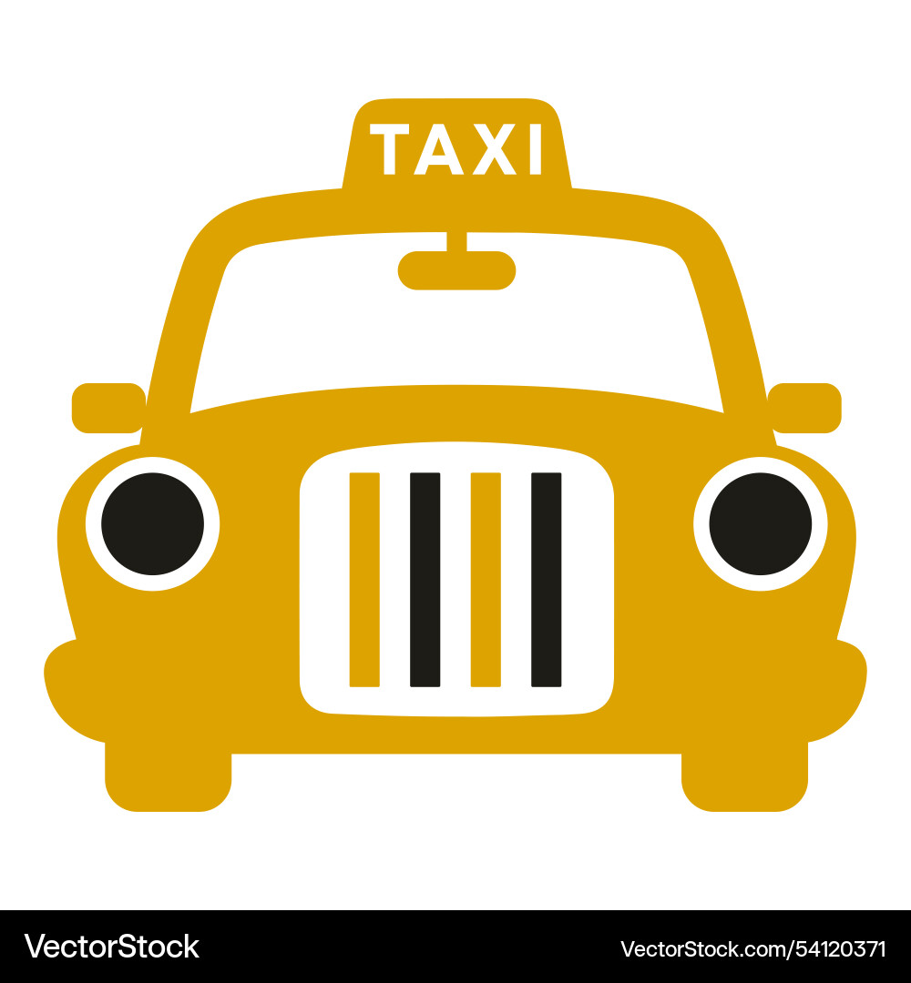 Taxi Royalty Free Vector Image - VectorStock