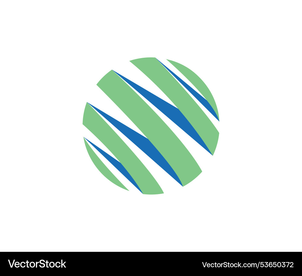 Ball logo design Royalty Free Vector Image - VectorStock