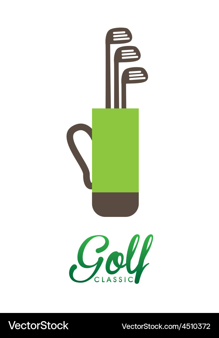 Golf club Royalty Free Vector Image - VectorStock