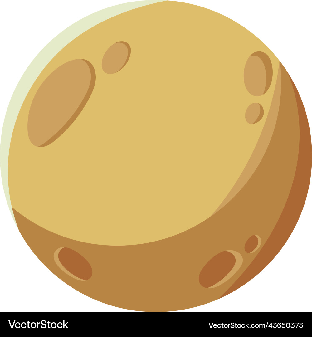 Full moon icon Royalty Free Vector Image - VectorStock