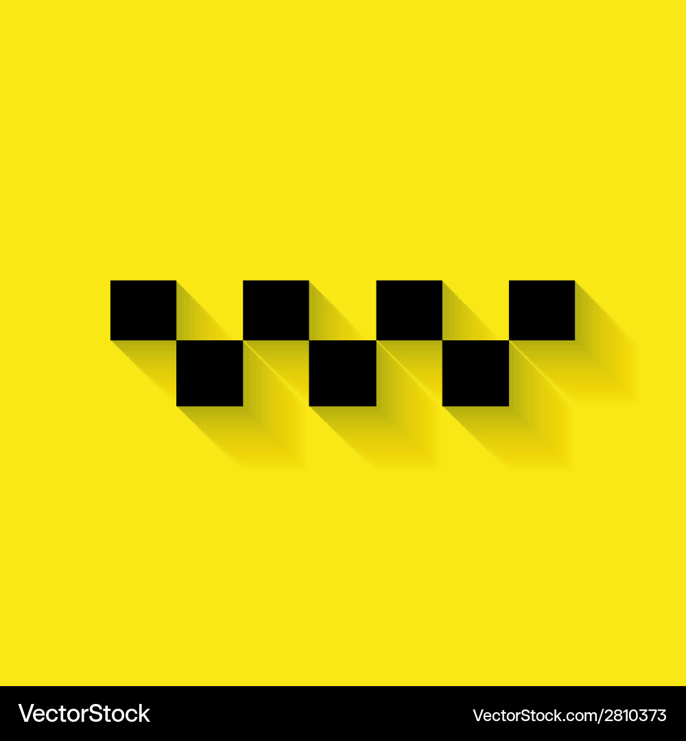 Modern taxi service background Royalty Free Vector Image