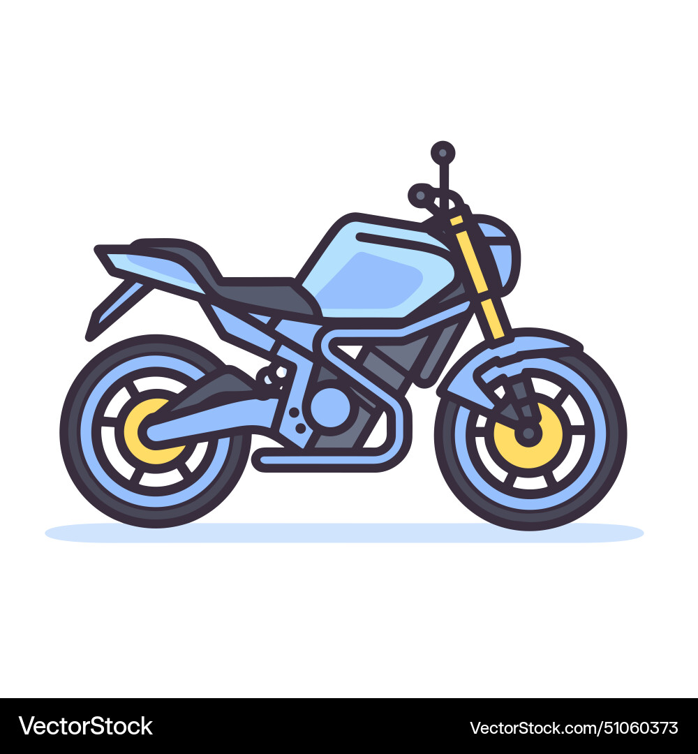 Motorcycle icon design template motorbikemotor Vector Image