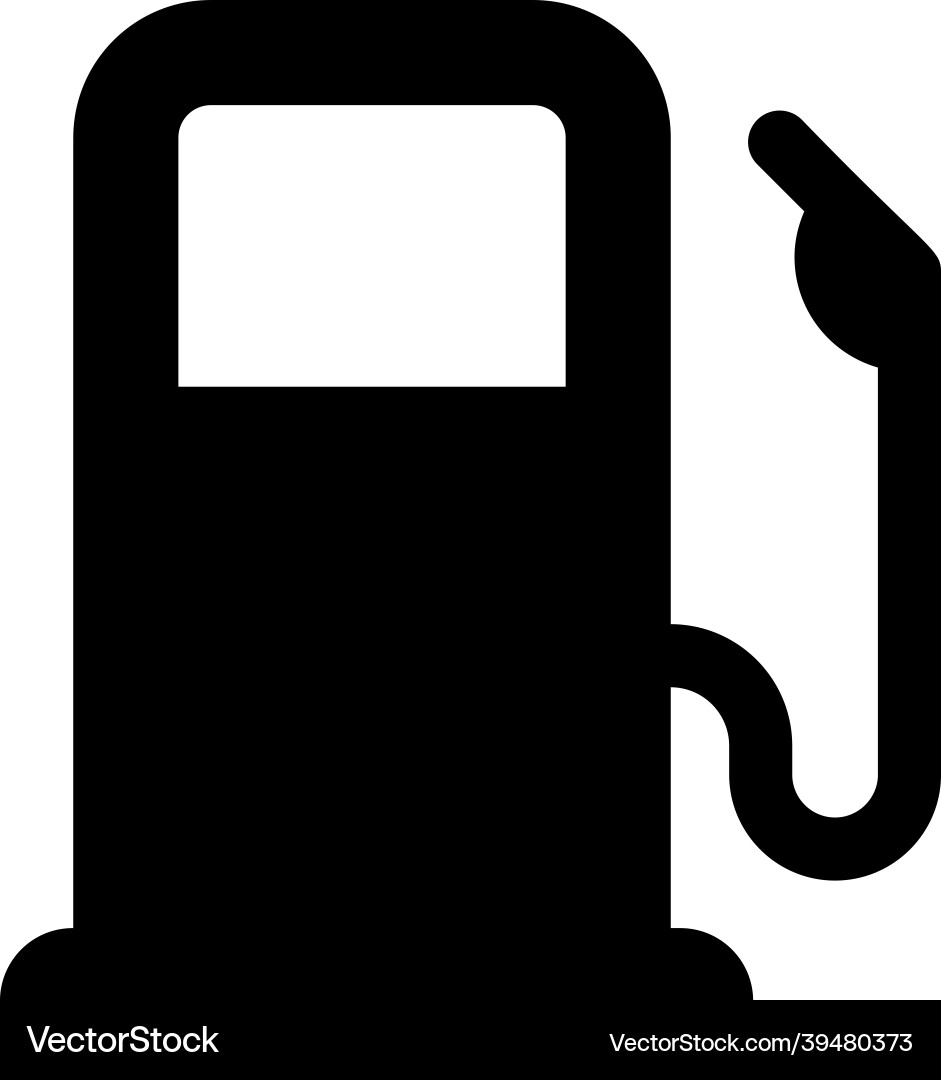 Petrol pump Royalty Free Vector Image - VectorStock