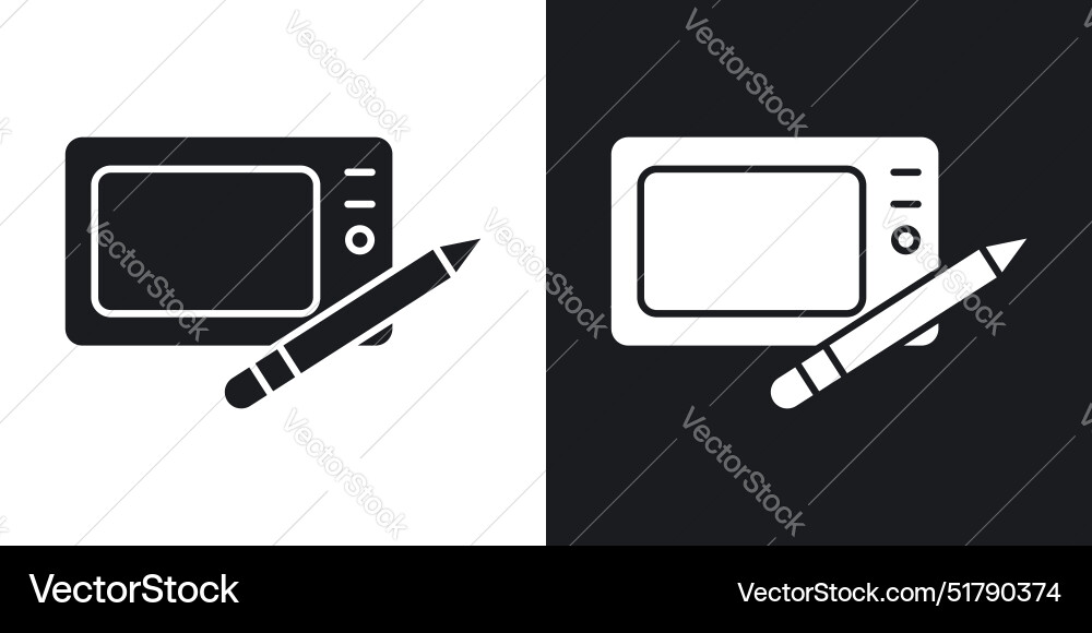 Graphic tablet icon Royalty Free Vector Image - VectorStock