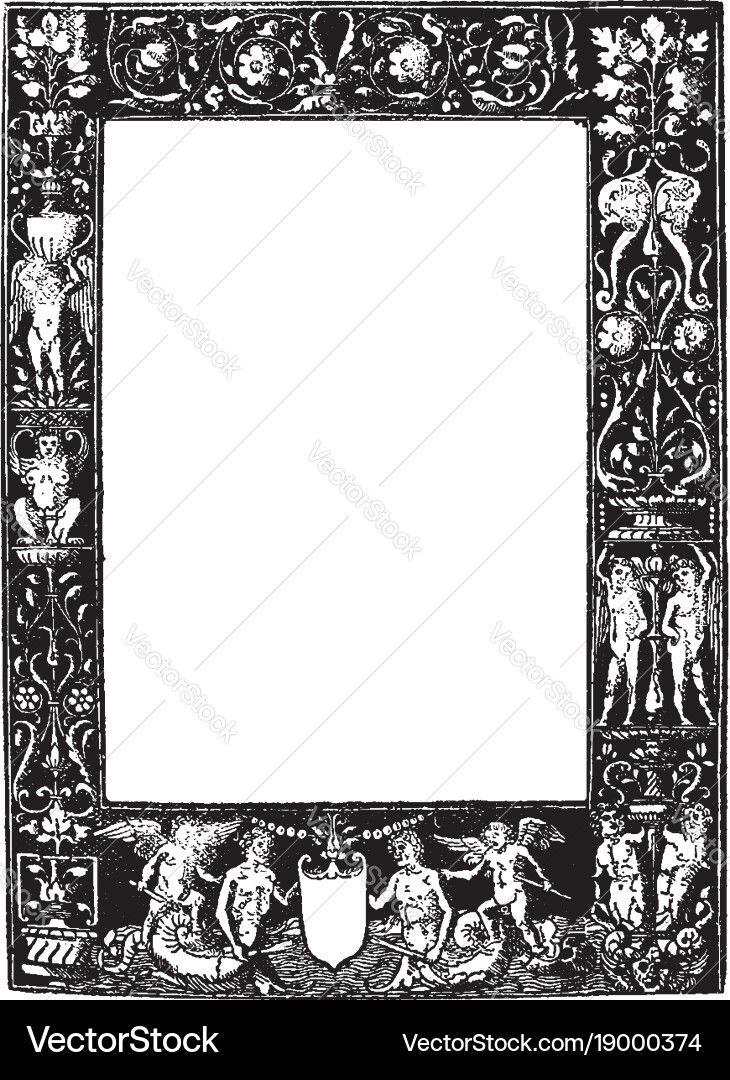 Renaissance Border Designs