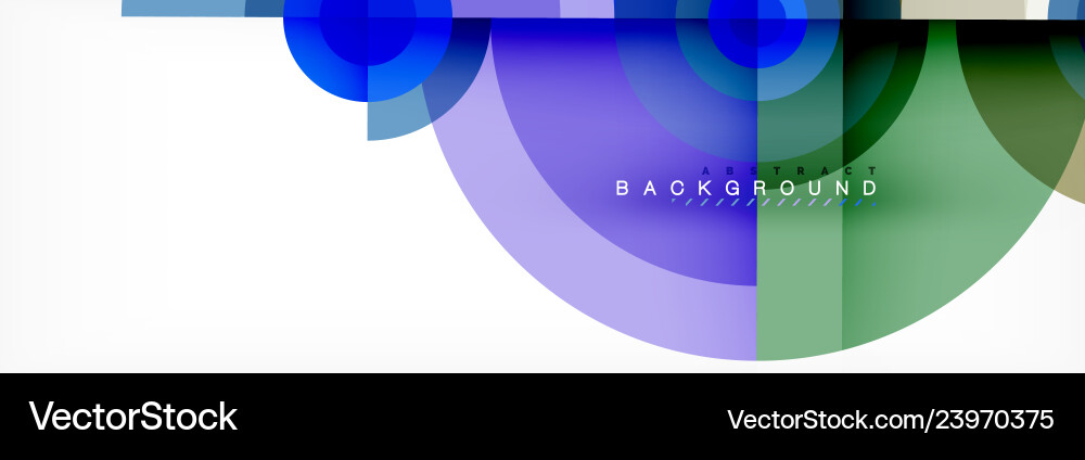 Geometric circle abstract background creative Vector Image