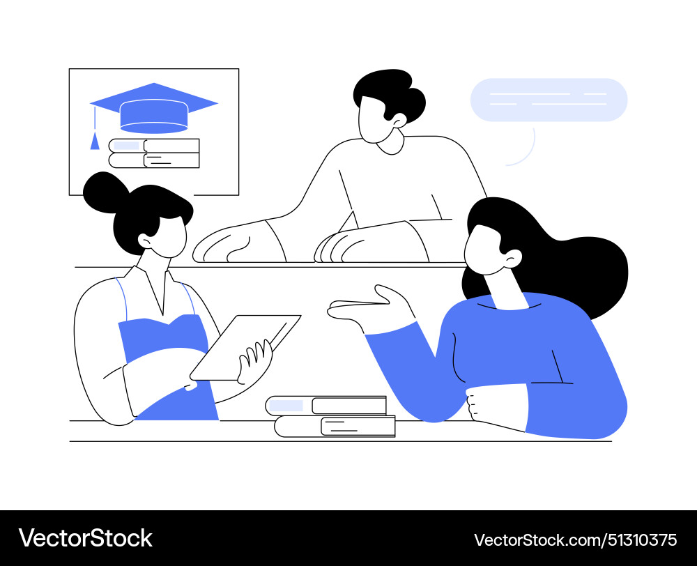 Having a break isolated cartoon Royalty Free Vector Image