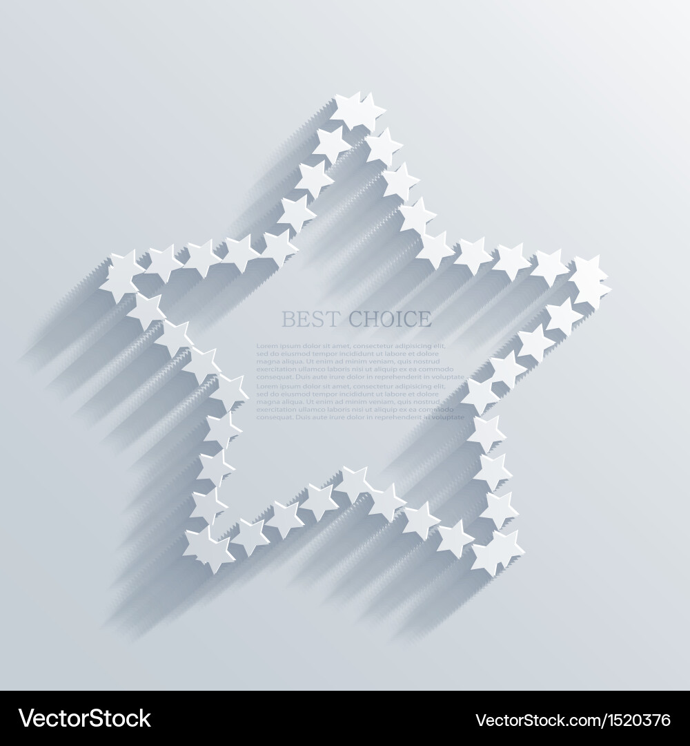 Star background design eps10 Royalty Free Vector Image