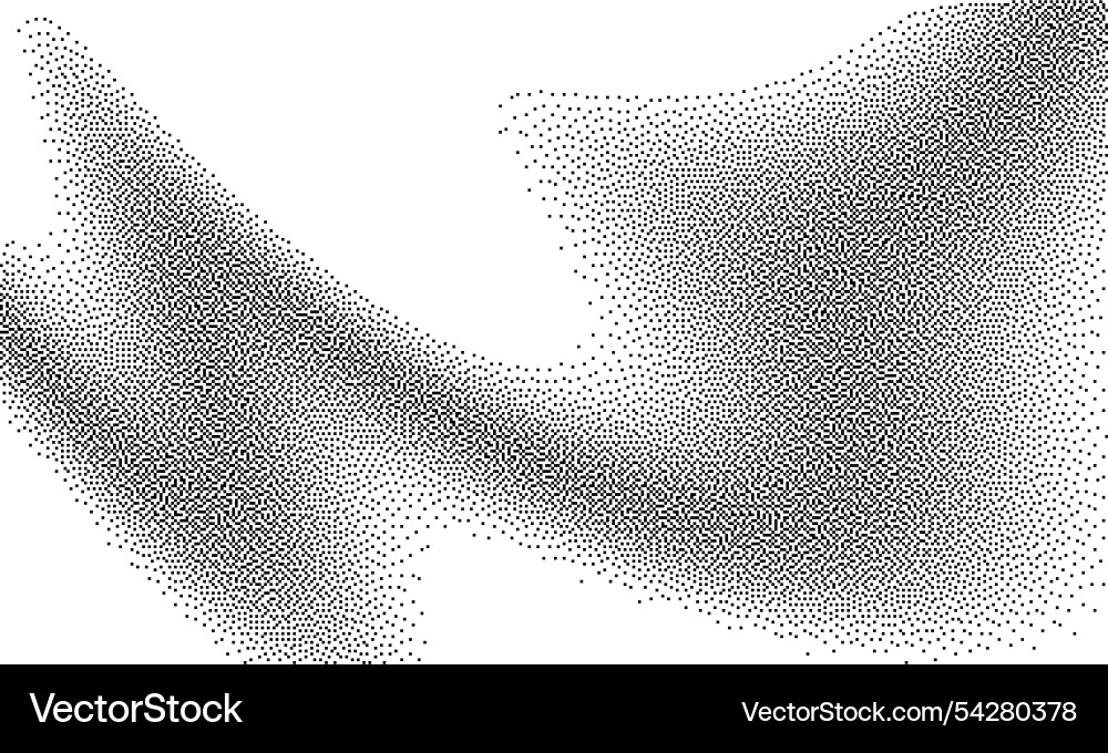 Pixel bitmap monochrome black and white texture Vector Image
