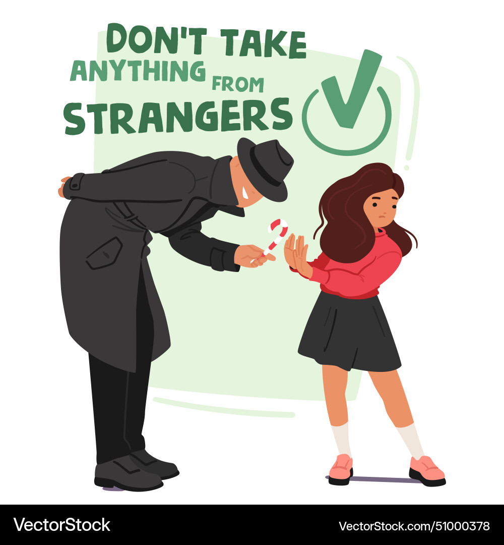 Suspicious stranger character in a black coat Vector Image