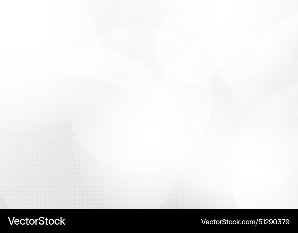 Abstract gradient white template of futuristic Vector Image