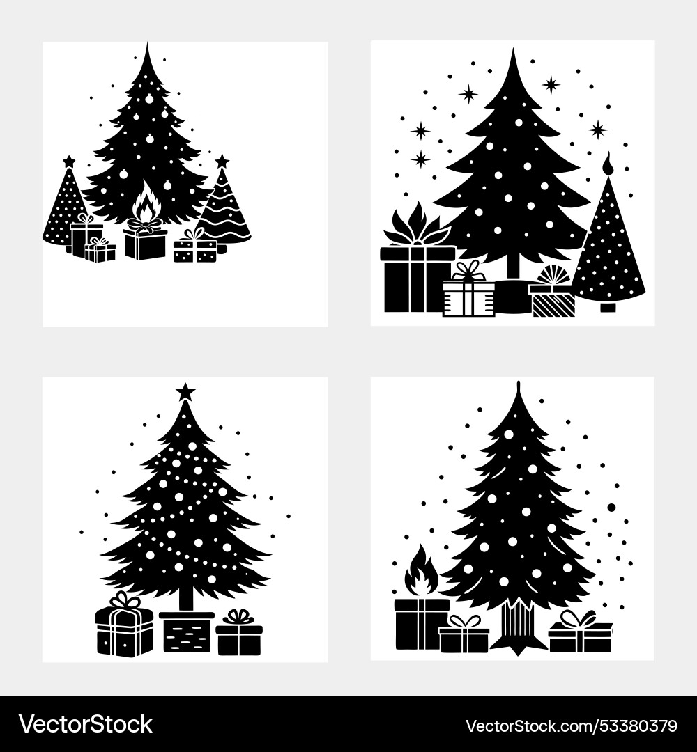 Christmas tree Royalty Free Vector Image - VectorStock