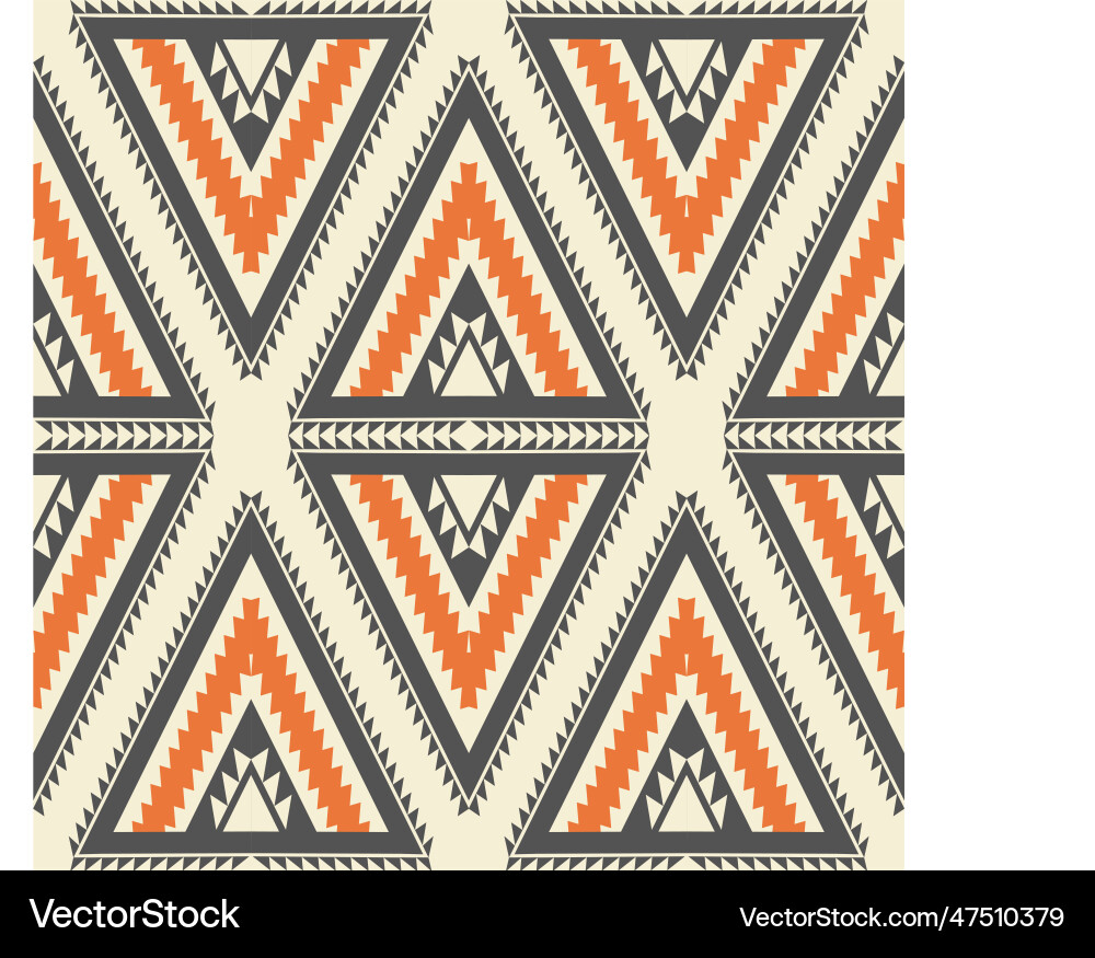 Southwest navajo geometric pattern Royalty Free Vector Image