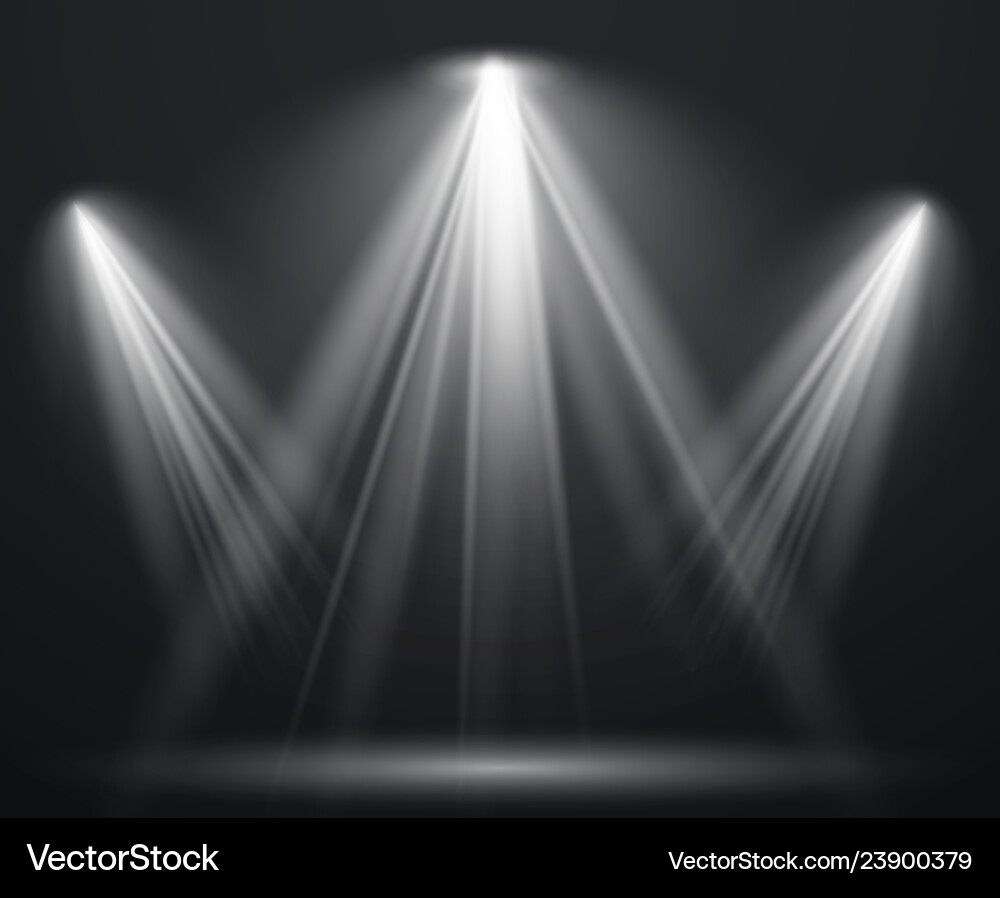 Spotlight Scene - Dramatic Light Effect Royalty Free Vector