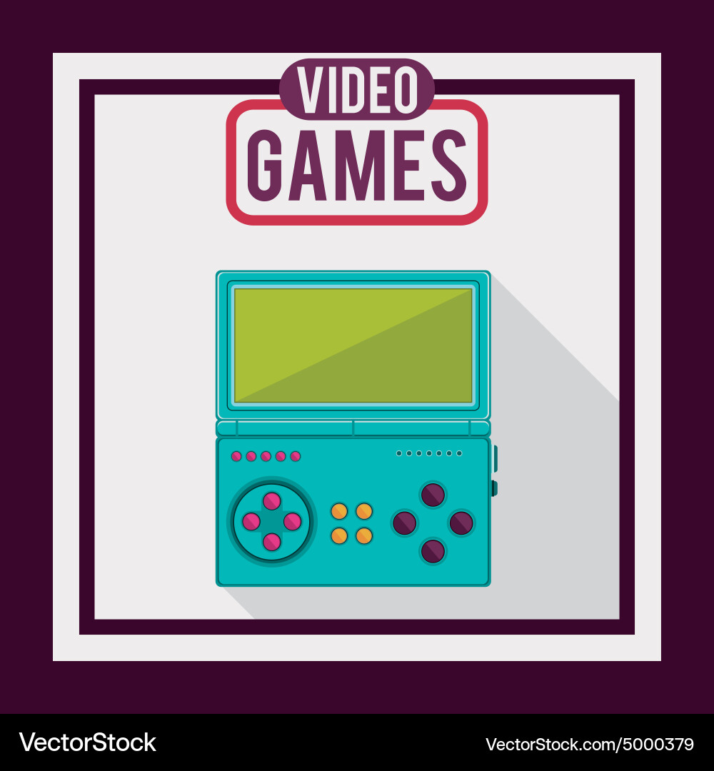 Video games design Royalty Free Vector Image - VectorStock