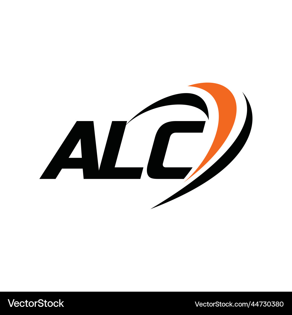 Alc monogram logo Royalty Free Vector Image - VectorStock