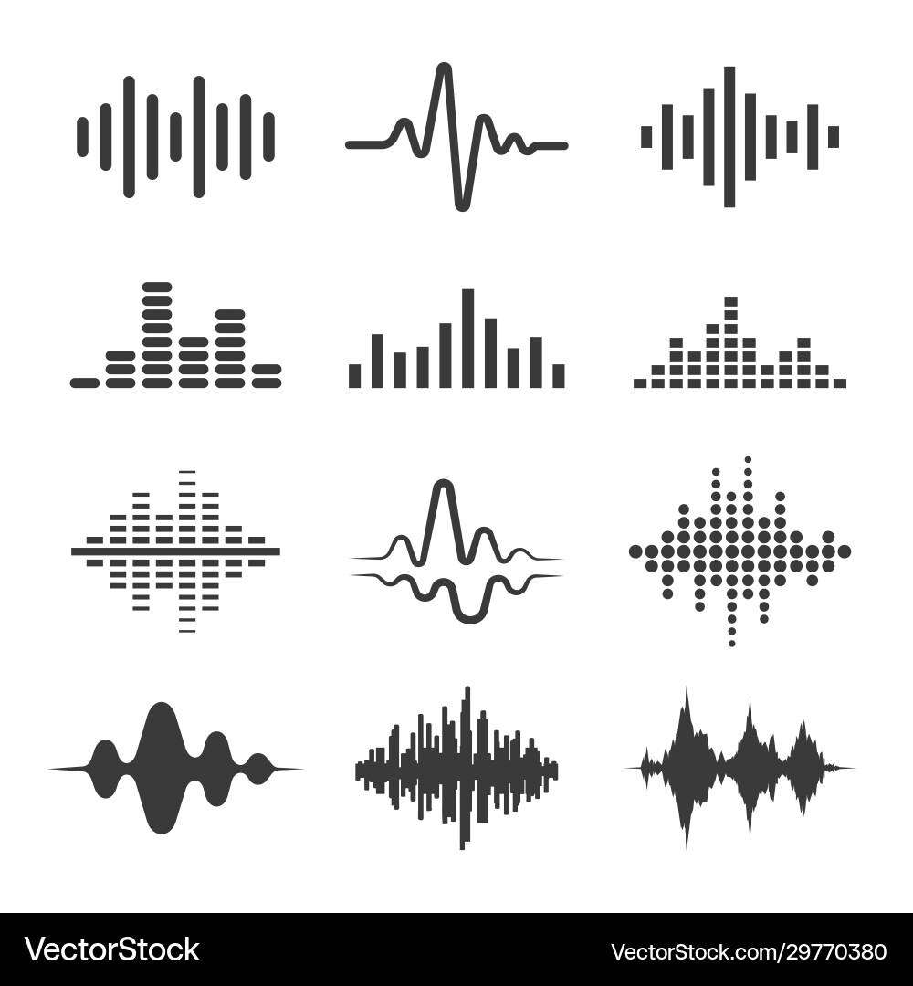 Icon Waveform Vector Images (over 10,000)