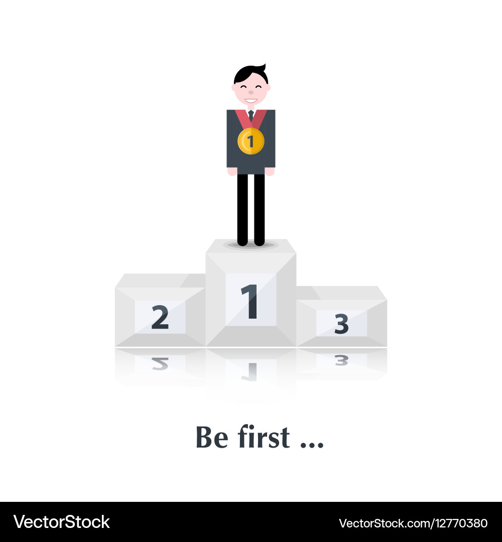 Business man pictograph Royalty Free Vector Image