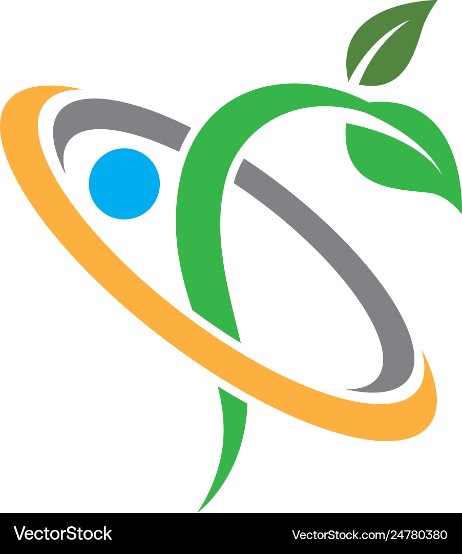 Healthy life logo Royalty Free Vector Image - VectorStock