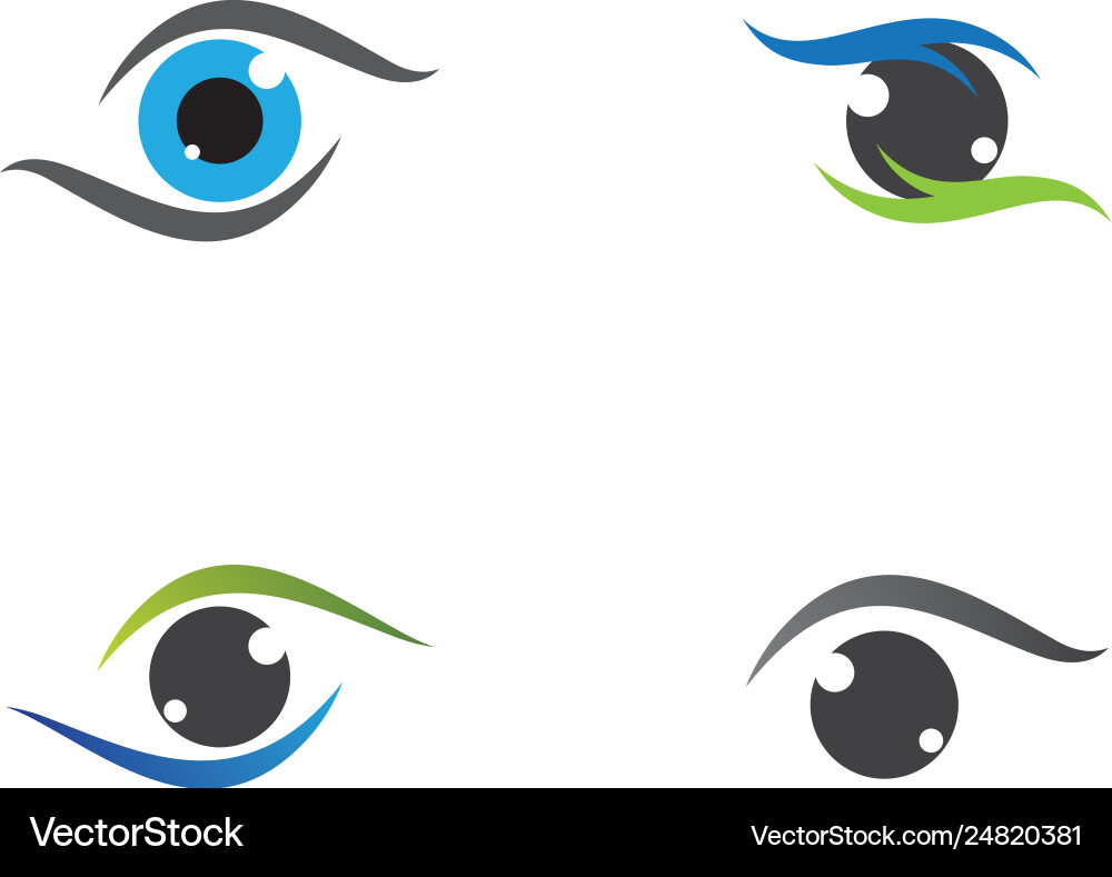 Eye symbol design Royalty Free Vector Image - VectorStock