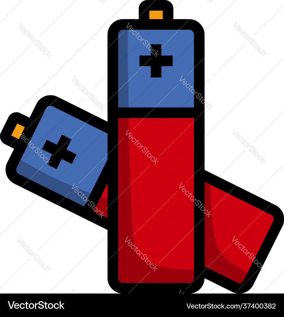 Electric battery icon Royalty Free Vector Image