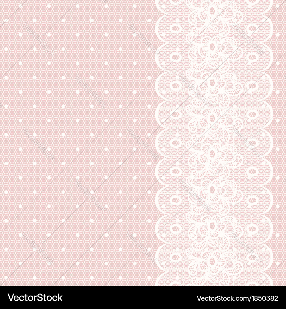 Vintage Lace Pattern Royalty Free Vector Image