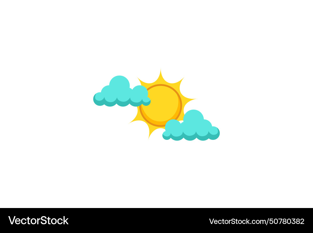 Weather sticker Royalty Free Vector Image - VectorStock