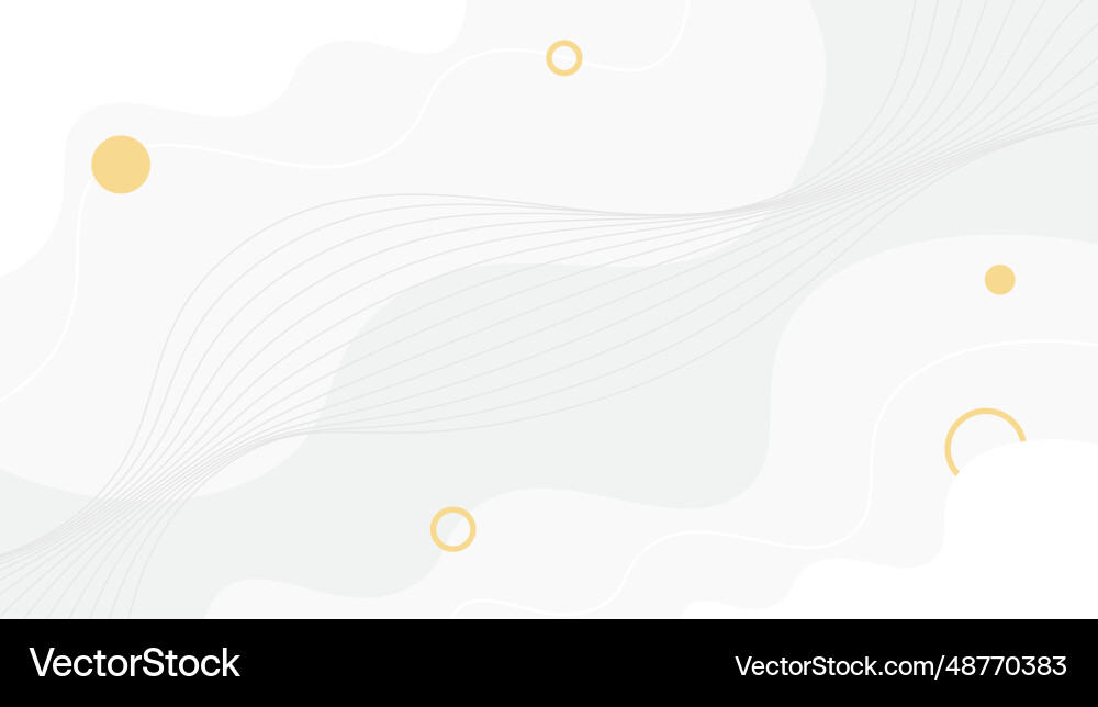 White background with wavy lines Royalty Free Vector Image