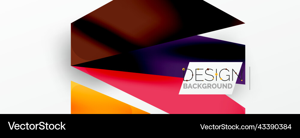 Background color abstract overlapping lines Vector Image