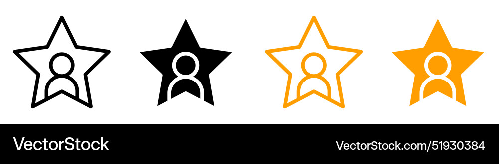 Best employee icon highlighting exceptional Vector Image