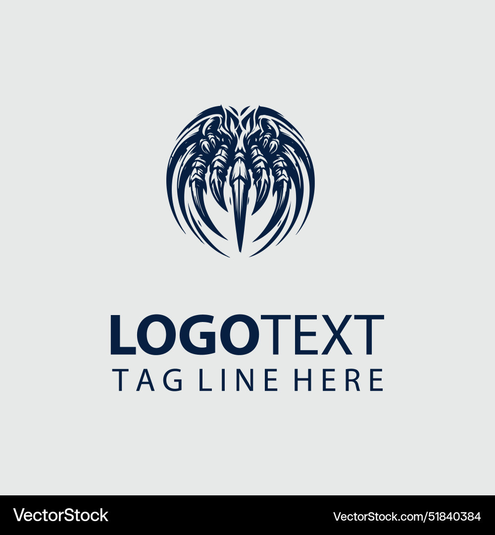 Claw logo Royalty Free Vector Image - VectorStock