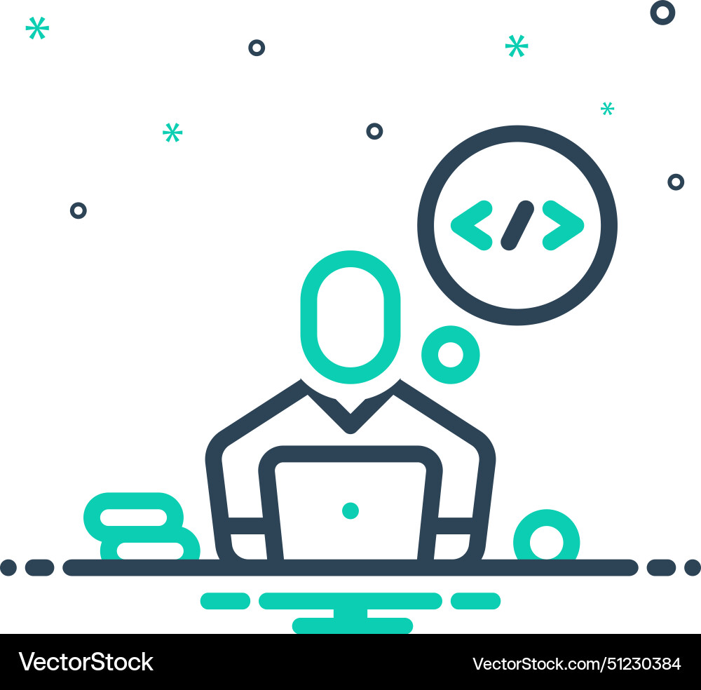 Developer Royalty Free Vector Image - VectorStock
