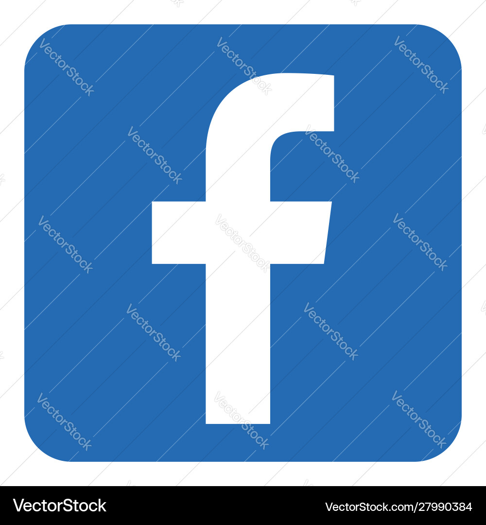 Facebook Logo Flat Vektor