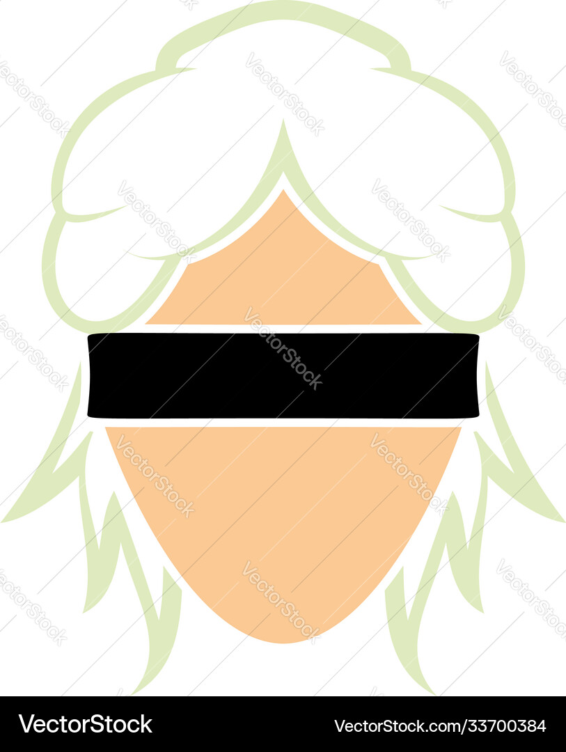 Femida head icon Royalty Free Vector Image - VectorStock