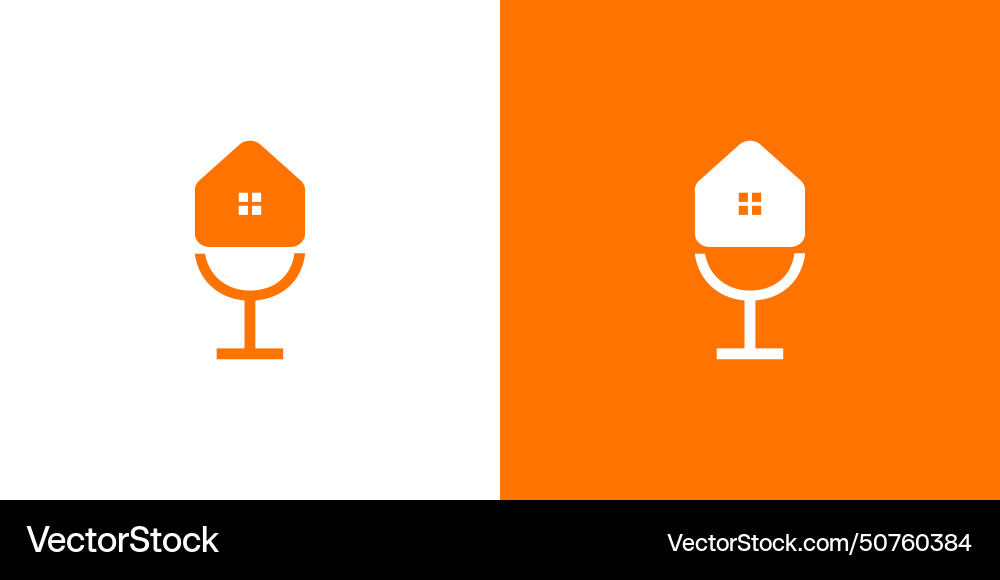 Home talk logo design is unique and modern Vector Image