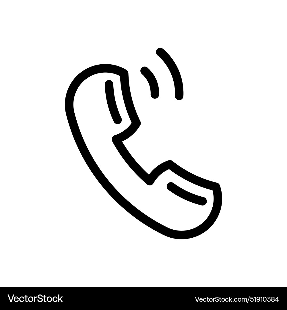 Phone call icon ideal for communication Royalty Free Vector