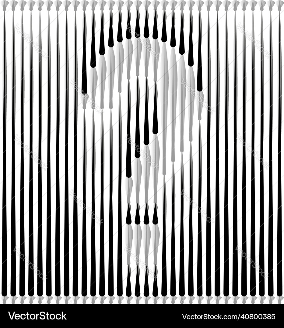 Lines forming symbols logo design Royalty Free Vector Image