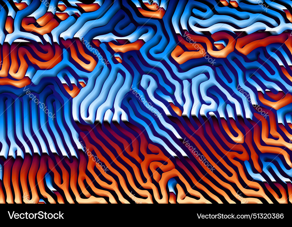 Abstract background with optical illusion Vector Image