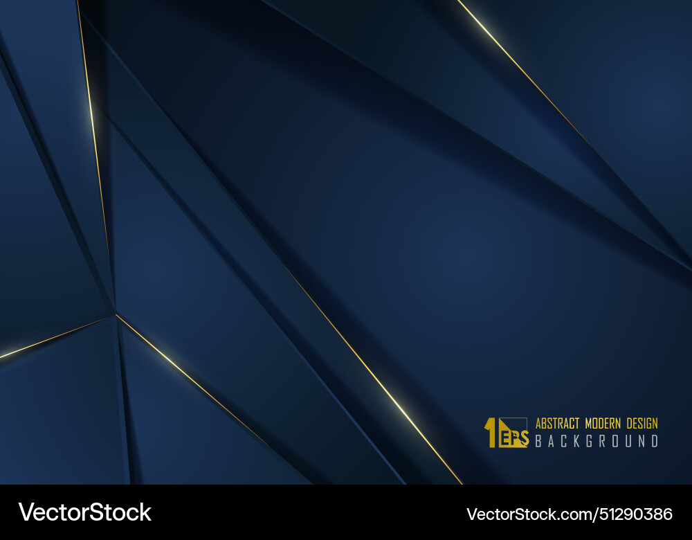 Abstract luxury gold template with classic Vector Image