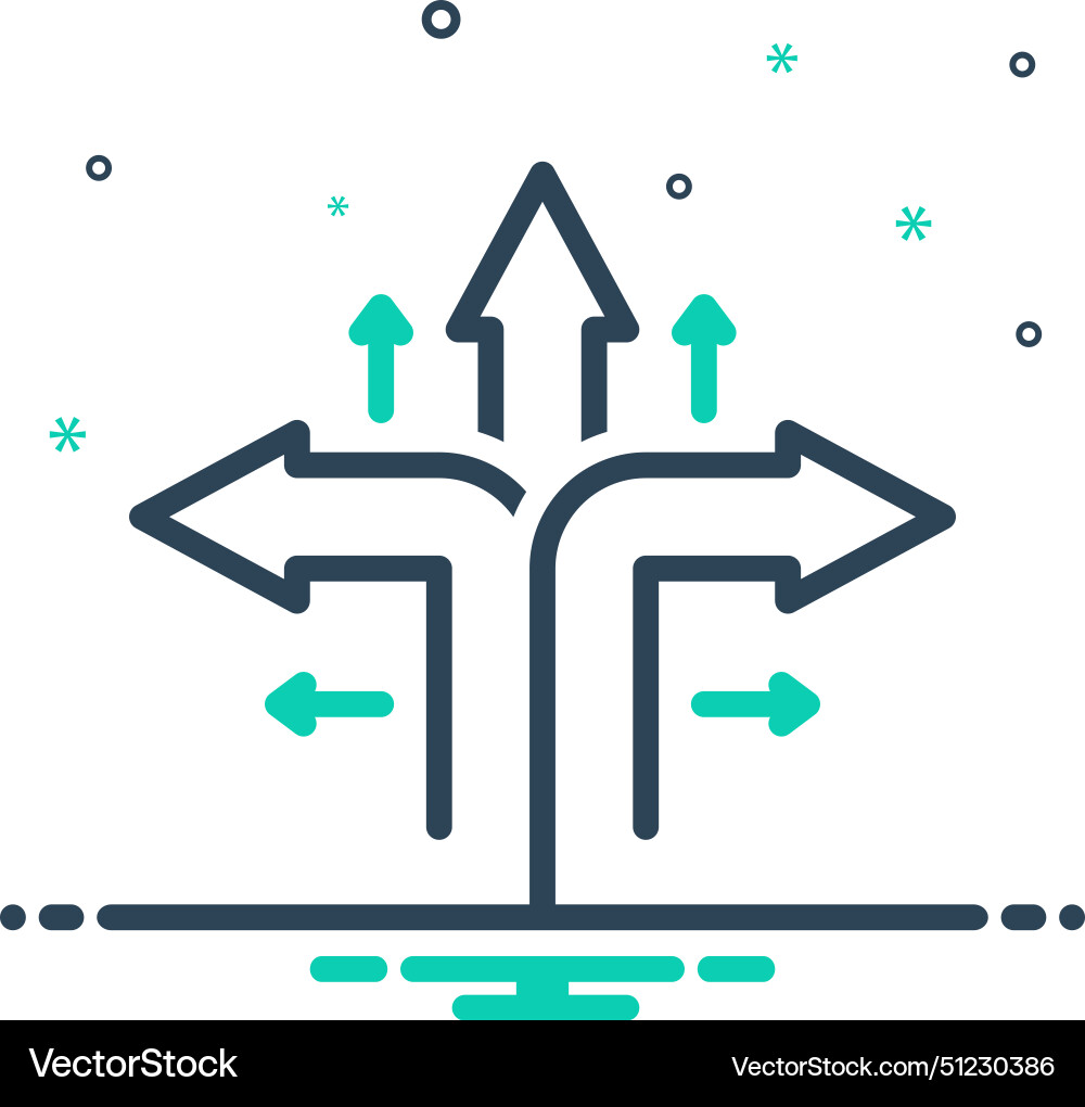 Direction Royalty Free Vector Image - VectorStock