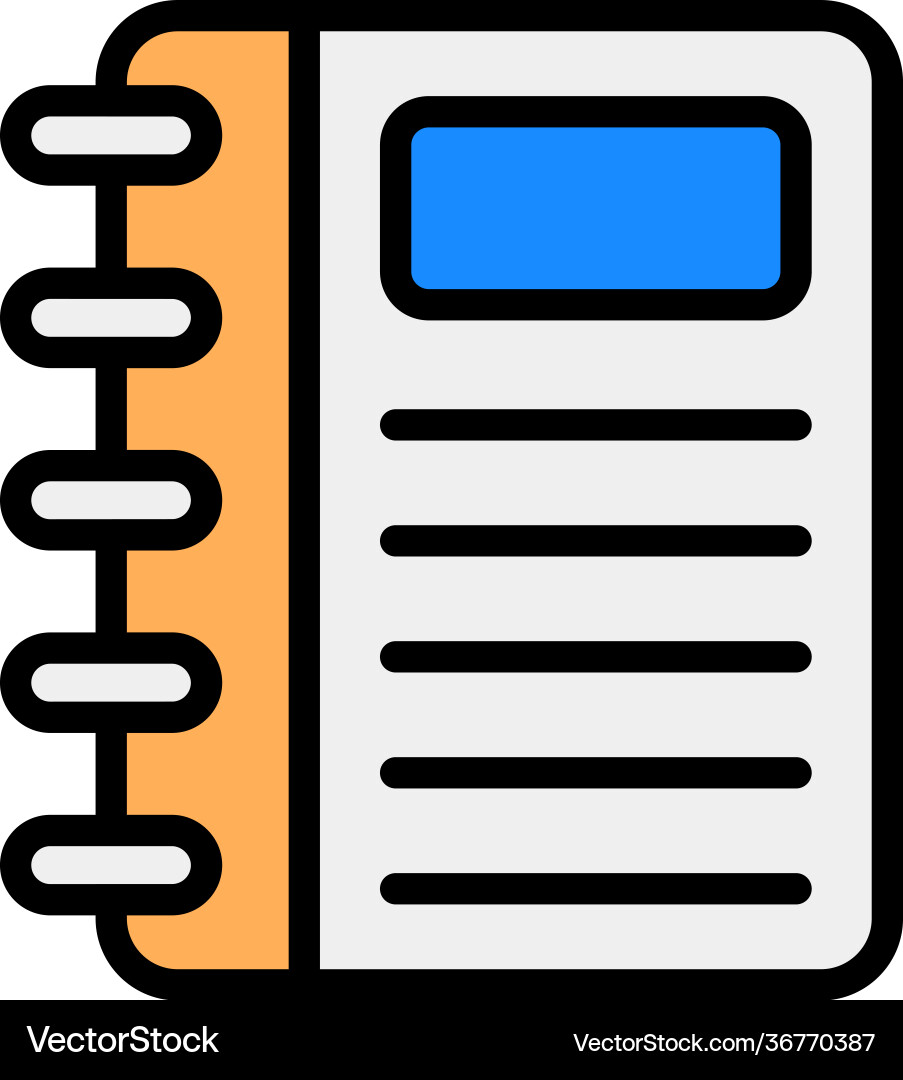 Diary Royalty Free Vector Image - VectorStock