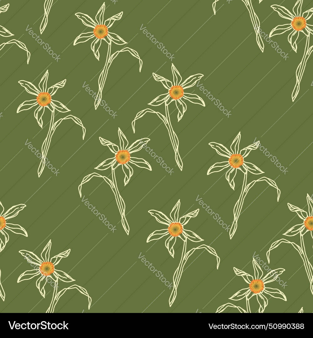 Seamless classic geometric diagonal pattern Vector Image