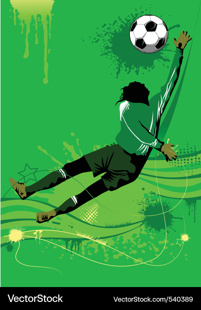 Soccer poster Royalty Free Vector Image - VectorStock