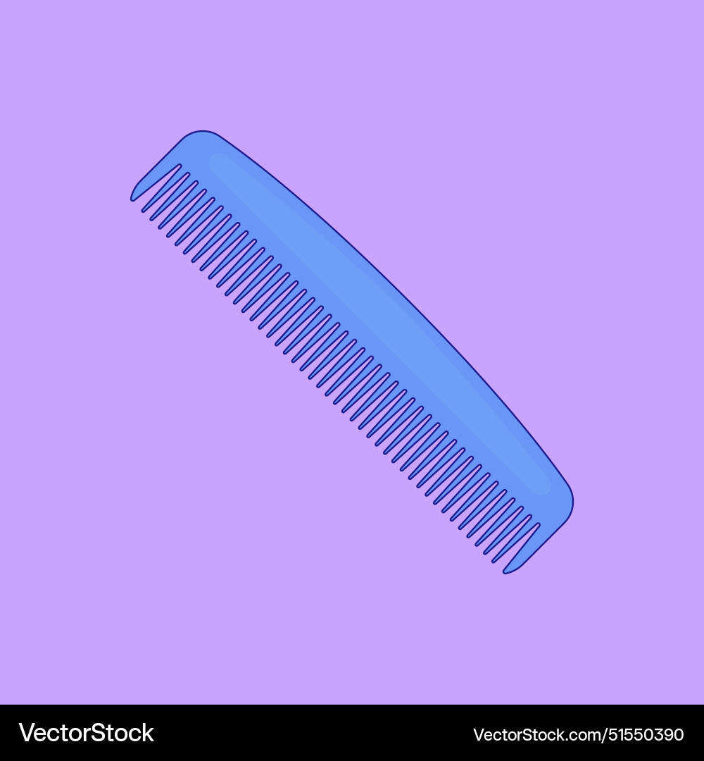 Comb icon hair comb icon comb Royalty Free Vector Image