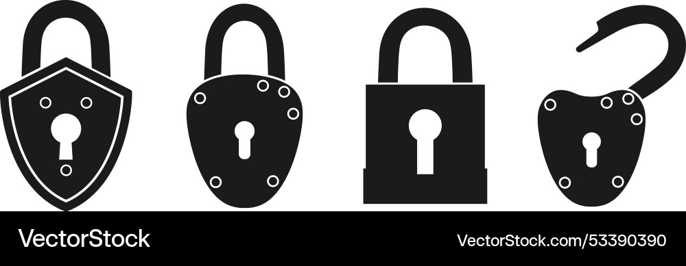 Lock Royalty Free Vector Image - VectorStock