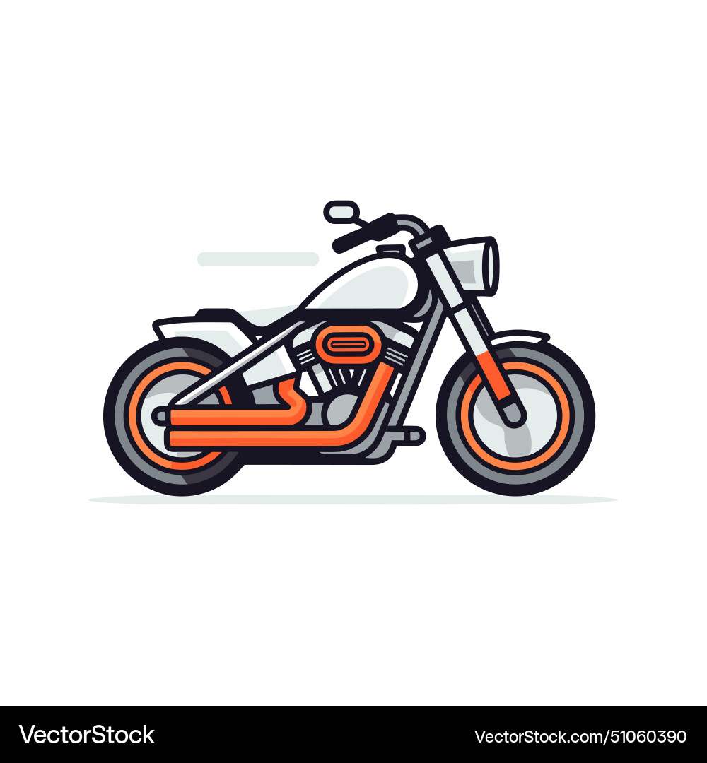 Motorbike design Royalty Free Vector Image - VectorStock