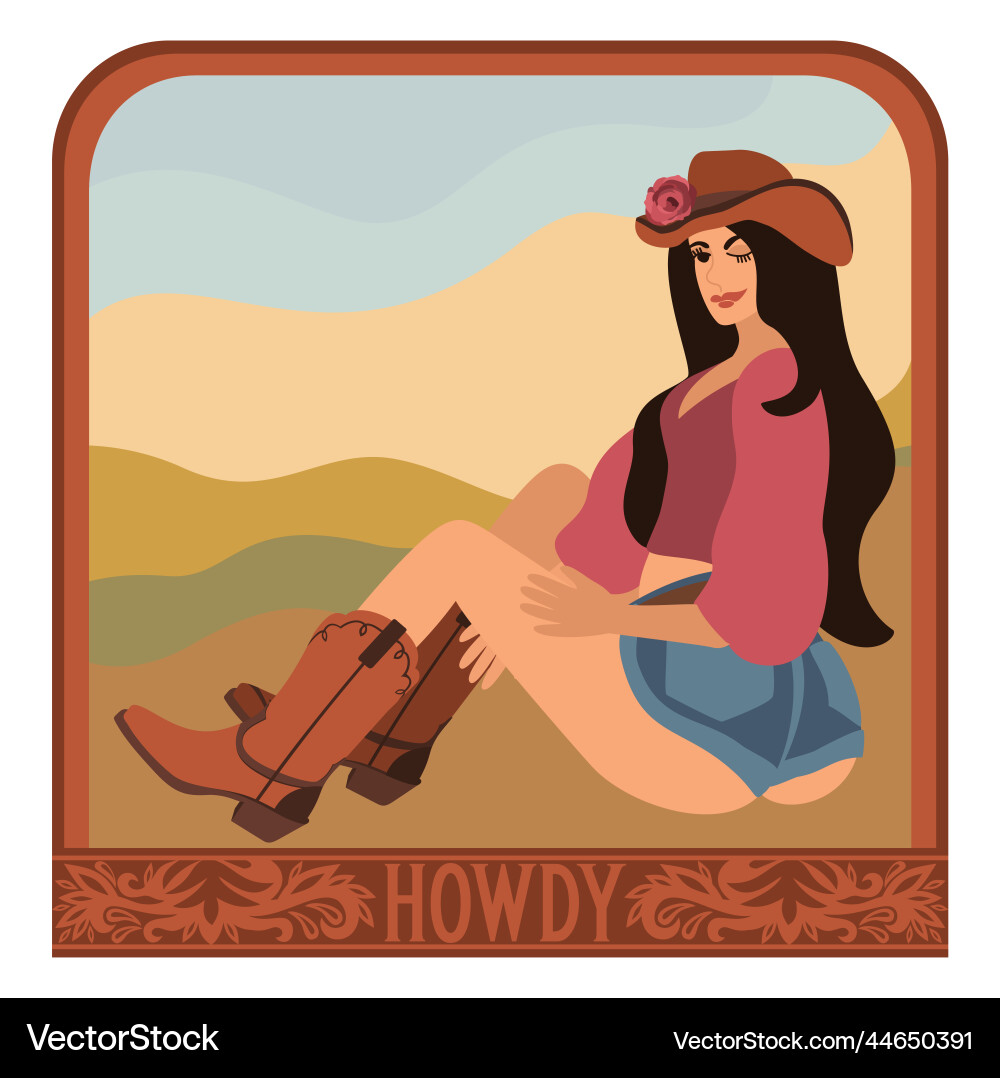 Howdy Royalty Free Vector Image - VectorStock Howdy Royalty Free Vector Image - VectorStock